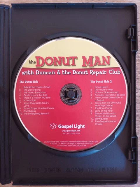 ROB EVANS THE Donut Man Presents The Donut Hole & The Donut Hole 2 (DVD ...