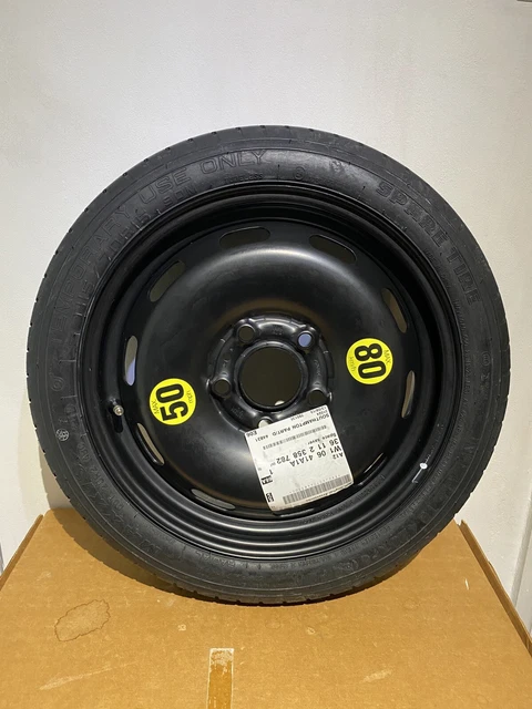 BMW MINI F55 F56 F57 Genuine 15" 5 Stud Space Saver Spare Wheel 115 ...