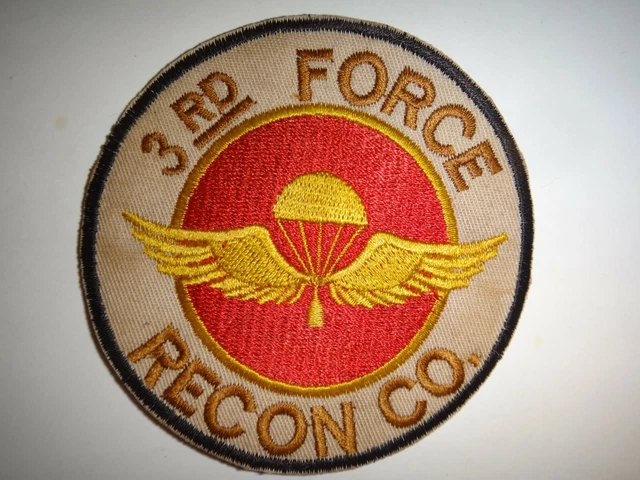 USMC MARINES 3RD FORCE RECON COMPANY Vietnam War Patch £9.70 - PicClick UK
