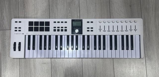 ARTURIA KEYLAB ESSENTIAL 3 49 Note Controller Keyboard - White £149.99 ...