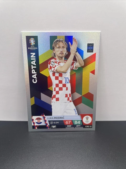 MATCH ATTAX UEFA Euro Germany 2024 LUKA MODRIC Captain card £1.75 ...