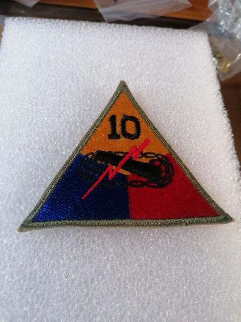 PATCH ARMEE US 10th ARMORED DIVISION ww2 ORIGINAL EUR 12,00 - PicClick FR