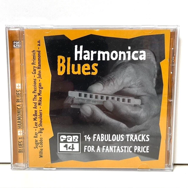 ALBUM DE MUSIQUE Harmonica Blues compilation de 14 superbes pistes ...
