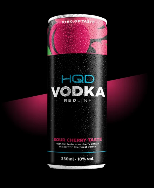 HQD VODKA DOSE - Red Line 'Sauerkirsche' 0,33l inkl. Pfand EUR 3,99 ...