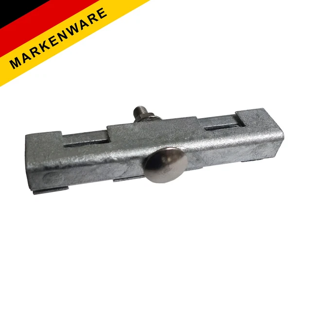 GITTERMATTENVERBINDER PAAR U-FORM verzinkt Doppelstabmattenverbinder ...