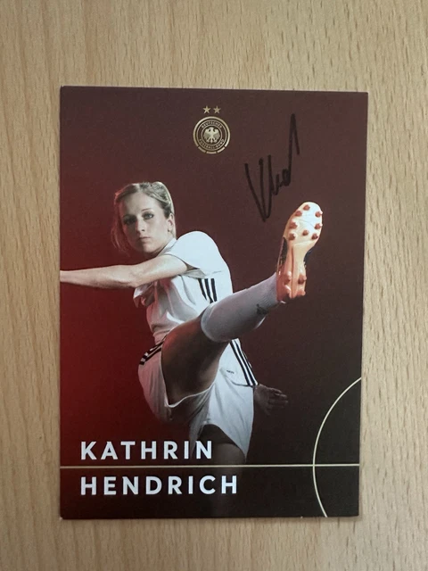 AUTOGRAMM KATHRIN HENDRICH (2) Frauen Fussball Em 2025 Schweiz EUR 1,99 ...