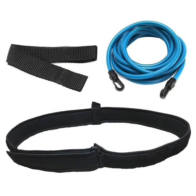 SWIM TRAINING EXERCISE Belts Rope Swimming Harness Resistance Band ...