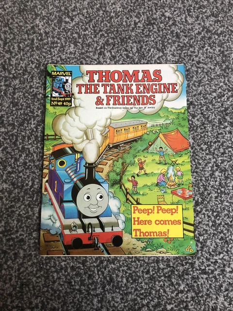 VINTAGE THOMAS THE Tank Engine & Friends Magazine Comic No 49 Marvel ...