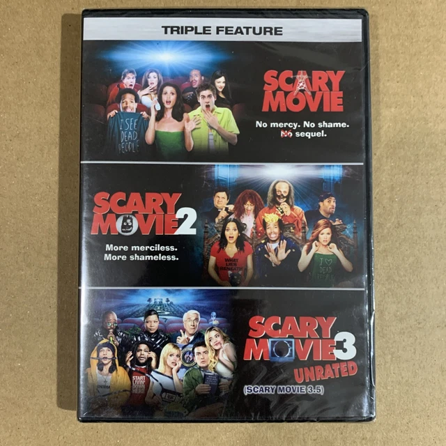 SCARY MOVIE TRIPLE Feature (DVD, 2012, 3-Disc Set) Brand New £14.48 ...