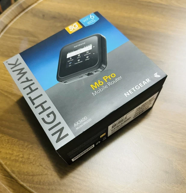 TELSTRA NETGEAR NIGHTHAWK M6 Pro 5G WiFi 6 Mobile Router (MR6500 ...