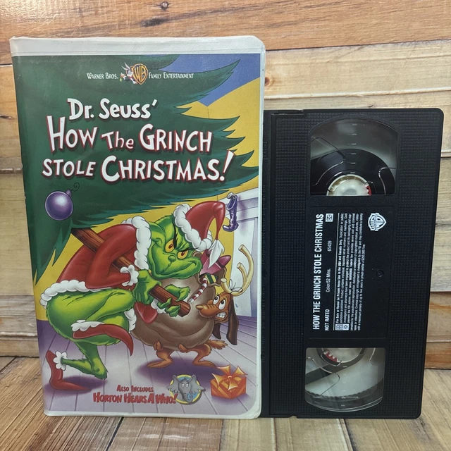 HOW THE GRINCH Stole Christmas! VHS VCR Video Tape Used Dr. Seuss £6.28 ...