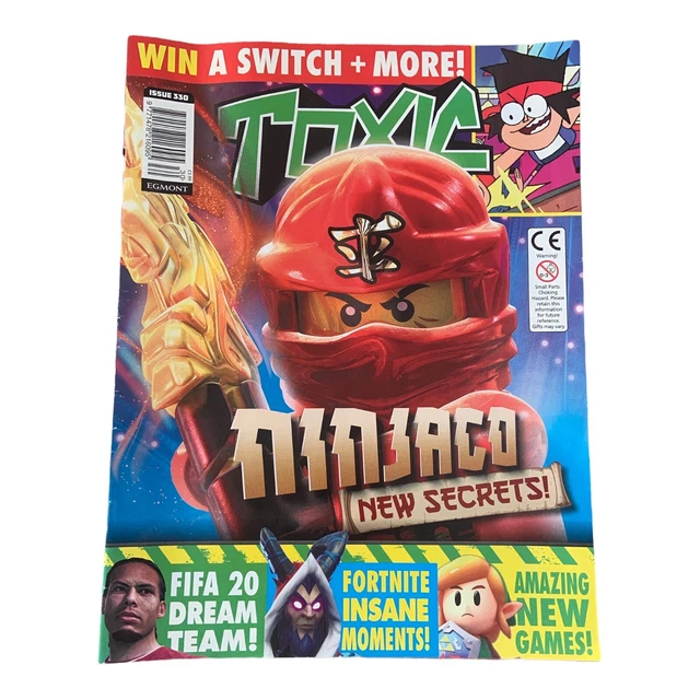 KIDS TOXIC GAMING magazine. 2019 issue 330. Ninjago new secrets ...
