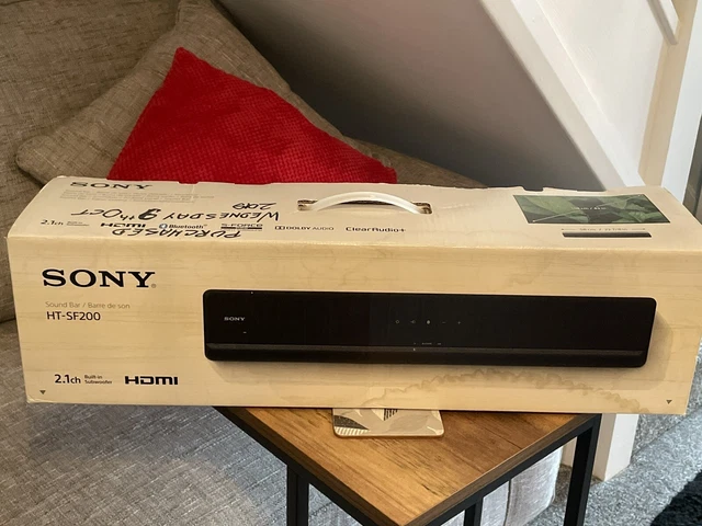 SONY HT-SF200 2.1 All-in-One Sound Bar £30.00 - PicClick UK
