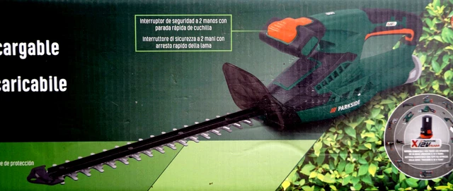 PARKSIDE 12V AKKU-HECKENSCHERE Heckentrimmer Heckenschneider ...