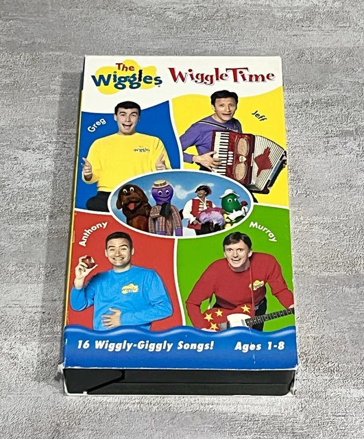 THE WIGGLES WIGGLE Time VHS Video VCR Tape 16 Kids Songs $16.55 ...