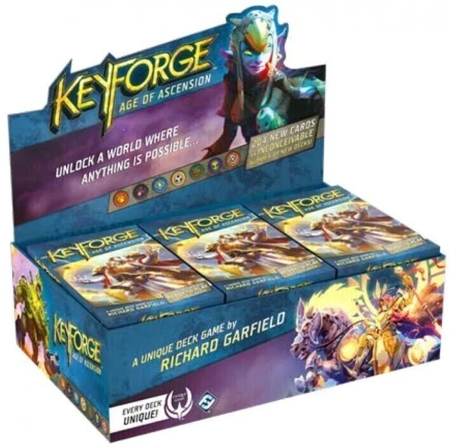 KEYFORGE AGE OF Ascension Ready-To-Play Archon Deck 'Display Box' 12x ...
