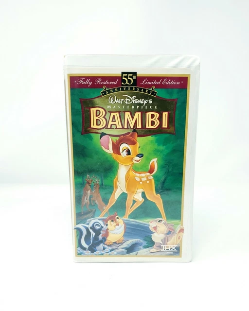 BAMBI WALT DISNEY Masterpiece Collection (VHS Tape) £10.41 - PicClick UK