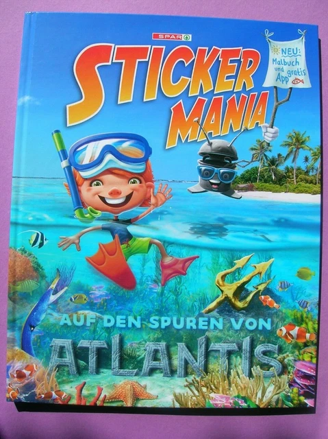 Stickermania Auf Den Spuren Von Atlantis ZU VERKAUFEN! - PicClick DE