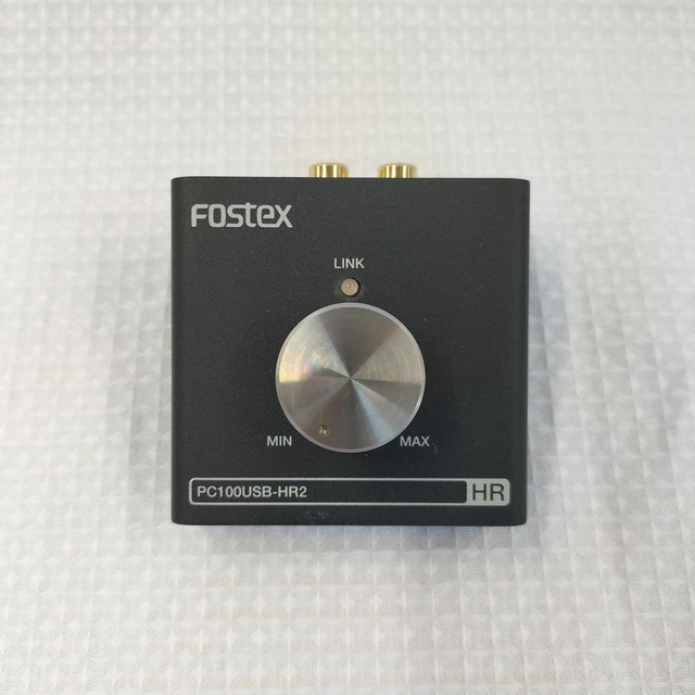 FOSTEX: PC-100USB-HR2 VOLUME Controller with built-in USB/DAC [Good ...