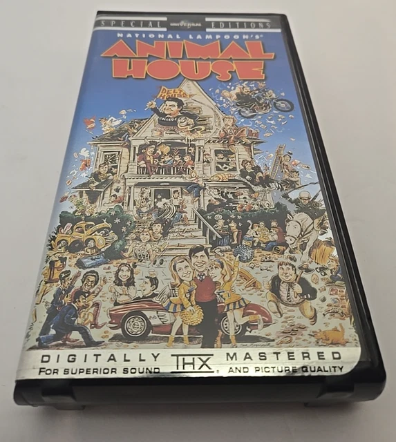 NATIONAL LAMPOONS ANIMAL House (VHS, 2000, 20th Anniversary Special ...