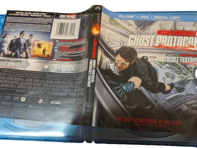 MISSION: IMPOSSIBLE - Ghost Protocol Blu Ray Dvd $7.50 - PicClick CA