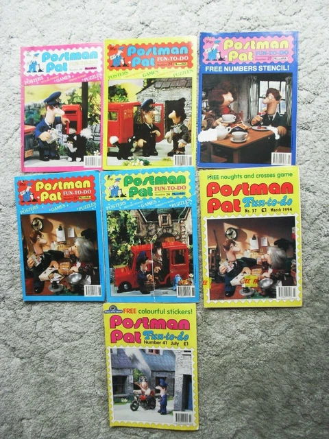 POSTMAN PAT FUN to Do Magazines 1993/1994 £16.00 - PicClick UK