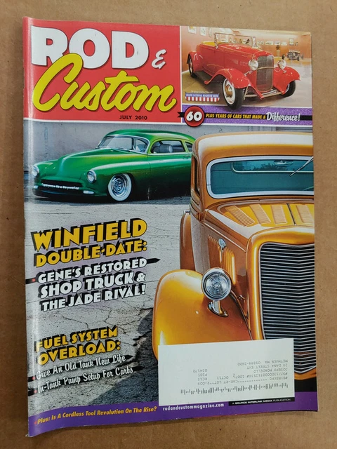 ROD & CUSTOM Magazine July 2007 Brizios 55 Chevy, Centerfold M220 $17. ...