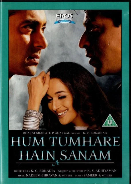 HUM TUMHARE HAIN Sanam - Eros Bollywood Dvd - Shah Rukh Khan, Salman ...