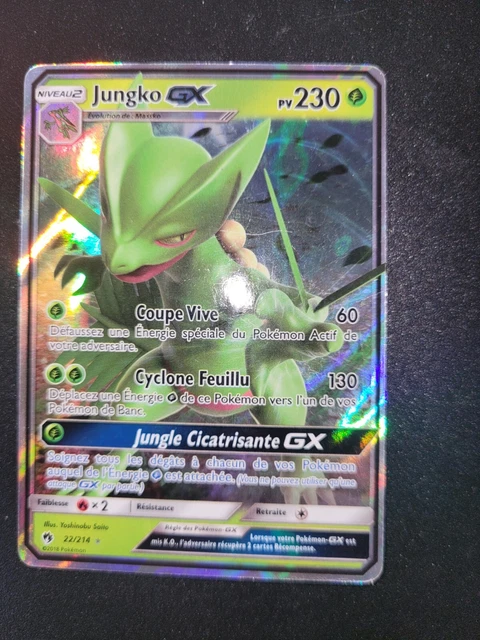 CARTE POKÉMON JUNGKO GX 22/214 SL8 Tonnerre Perdu Neuve FR EUR 8,00 ...