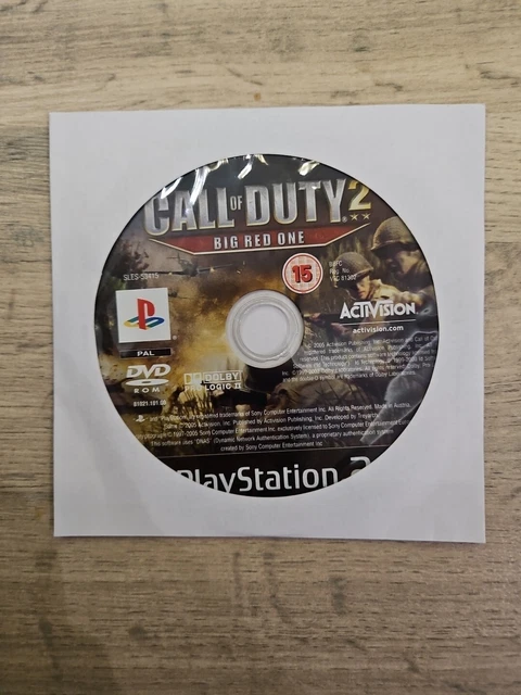 CALL OF DUTY 2: Big Red One (PlayStation 2, 2005) DISC ONLY. £3.59 ...