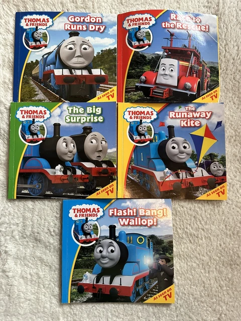 THOMAS THE TANK Engine X 5 Book Set The Thomas TV Series Free Post (Xxx ...