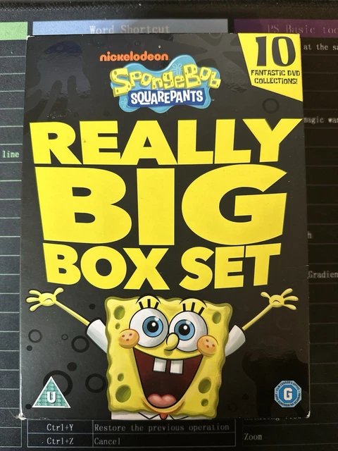 SPONGEBOB SQUAREPANTS REALLY Big Box Set - 10-Disc DVD Box Set - Region ...