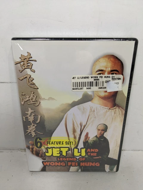 JET LI & Legend of Wong Fei Hung (DVD, 2005) 6 Feature Set! - Brand New ...