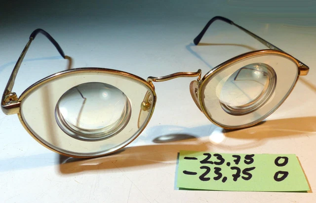 DAMENBRILLE AUFFÄLLIGE STARKE Myodisc Lenticular high Myopia Gläser -23 ...