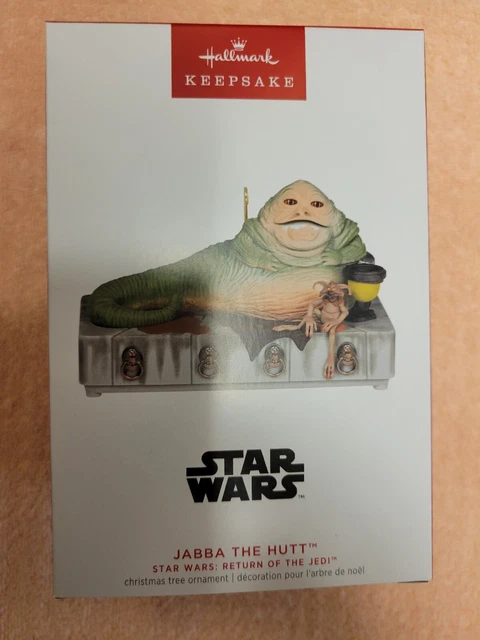 HALLMARK 2023 KEEPSAKE Star Wars Jabba the Hutt Christmas Ornament $89. ...