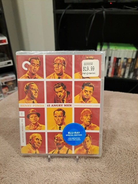 NEW 12 ANGRY Men Criterion Collection Blu-Ray - Brand New Factory ...