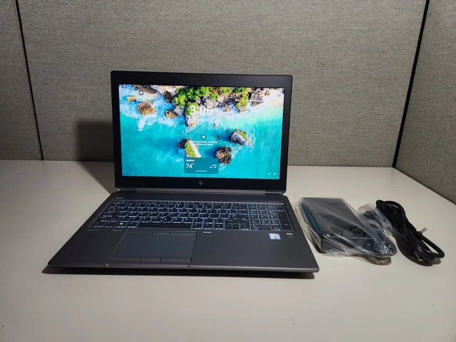 HP ZBOOK 15 G5/i7-8850H/16GB RAM/512GB NVME SSD/4GB NVIDIA QUADRO P1000 ...