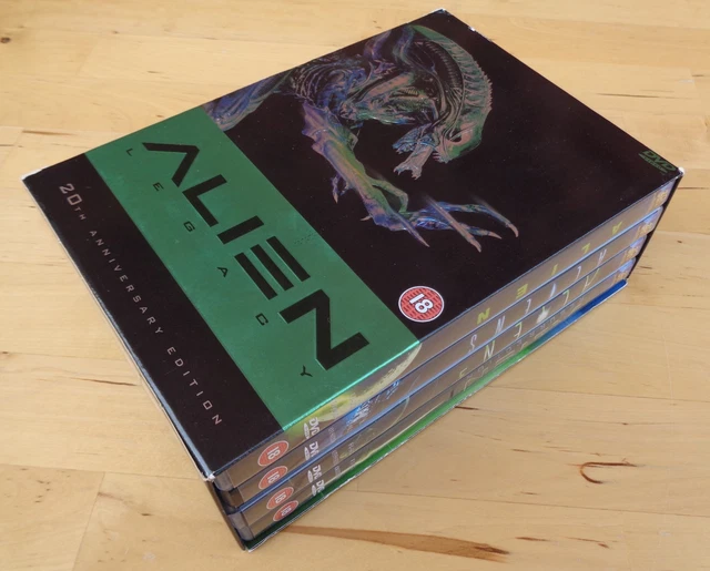 ALIEN SAGA (BOX Set): Alien/Aliens/Alien 3/Alien Resurrection DVD (2002 ...
