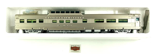 PR615 BROADWAY LIMITED H0 526 - Vista Dome Car #813 "Silver Palace" Ca ...