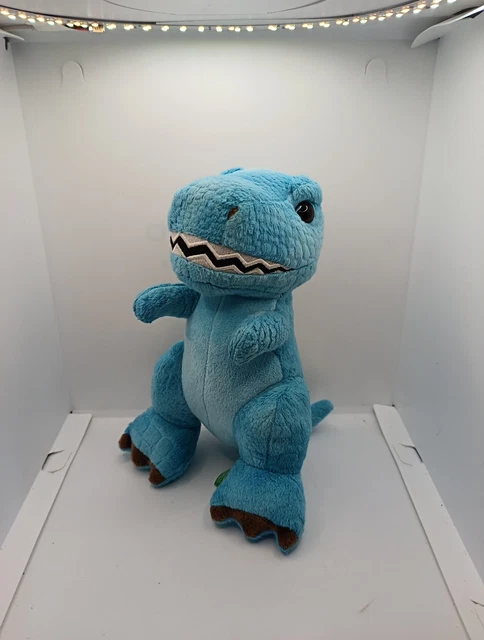 CARD FACTORY WITH Snuggles Blue T-Rex 10" Dinosaur Soft Plush Toy £10. ...