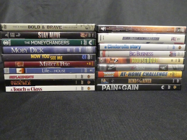 DVD MOVIE COLLECTION -- Lot of 24 Movies -- Assorted Genres $15.00 ...