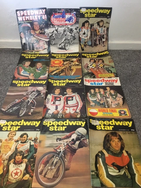 OLD SPEEDWAY MAGAZINES £25.00 - PicClick UK