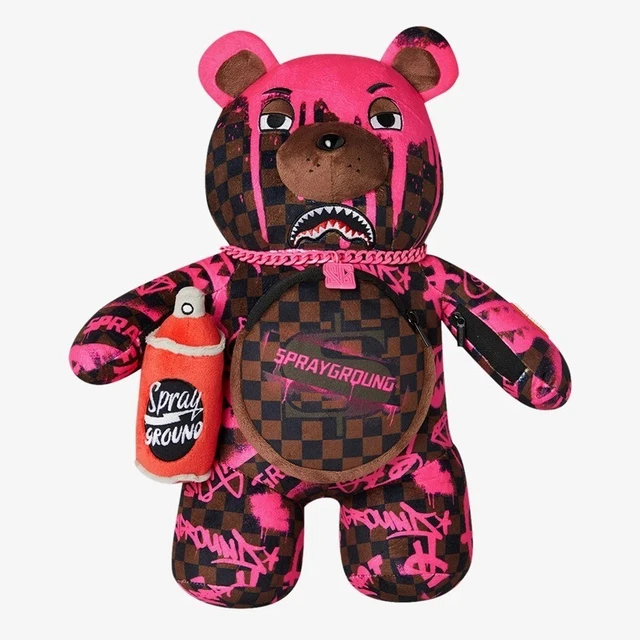 ULTRARARE NEW WITH Tags Genuine Sprayground Mystery Plush Stencil Spray ...