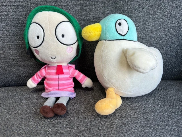 SARAH & DUCK Talking Noise Quack Plush Soft Cuddly Toy £21.99 - PicClick UK
