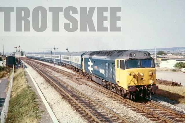 35MM SLIDE BR British Railways Diesel Loco 50039 Class 50 1984 Penzance Orig £3.99 - PicClick UK