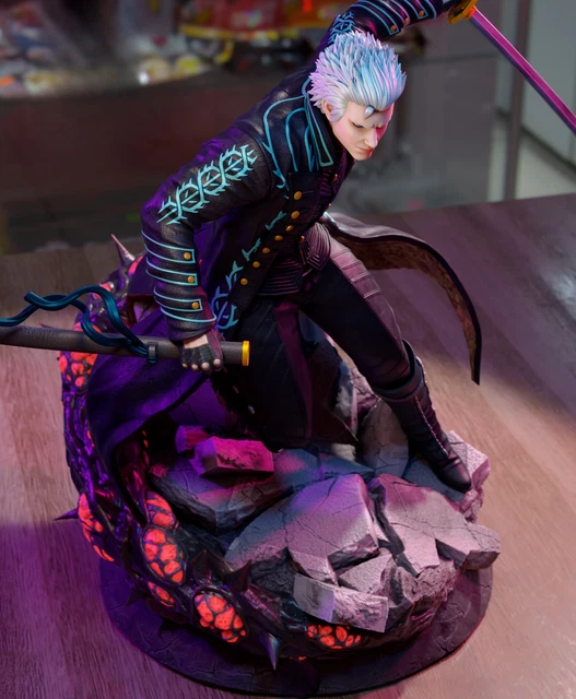 VERGIL DEVIL MAY Cry Garage Kit Painted Figure Collectible Statue ...