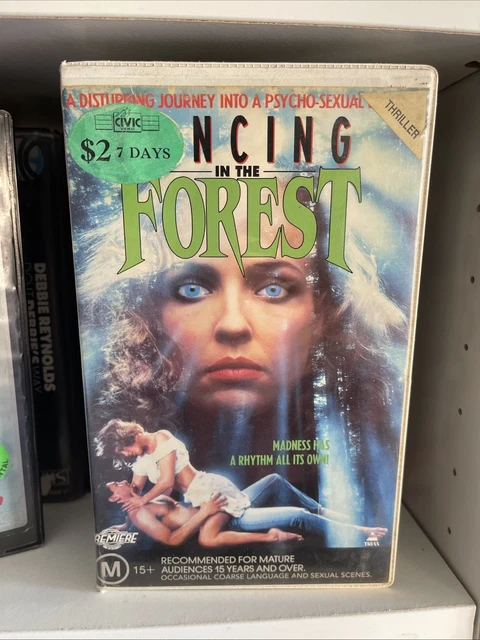 DANCING IN THE forest VHS Obscure Thriller Premiere Roadshow Video Big ...