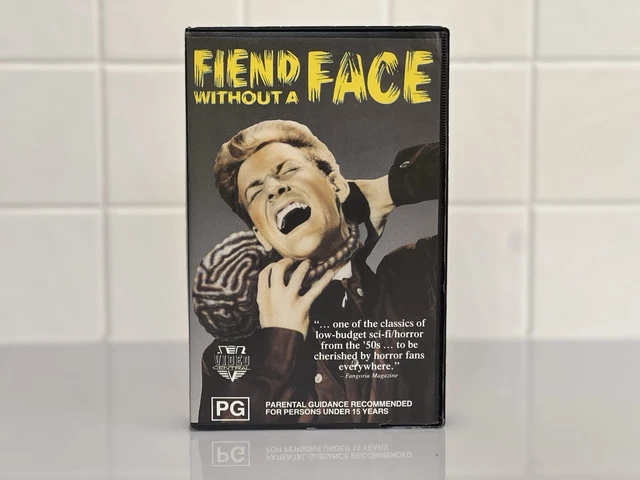 FIEND WITHOUT A Face VHS Video Low Budget 1950s Horror $10.00 - PicClick AU