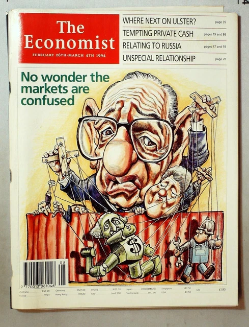 THE ECONOMIST MAGAZINE February 26-March 4 1994 mbox3039/b No Wonder ...
