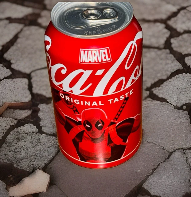 2024 MARVEL COCA Cola Deadpool Soda Can Empty Collectible Coke Can £4. ...